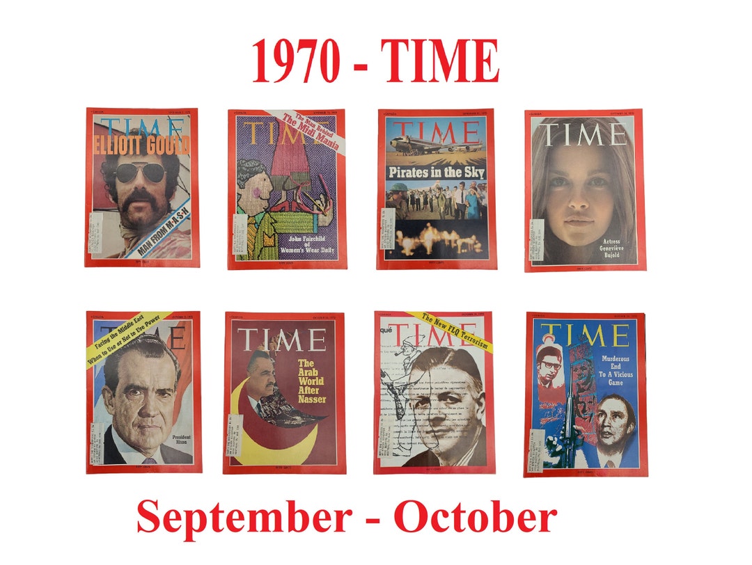Choice of TIME Magazine – 1970 Sept - Oct, Elliott Gould, John ...