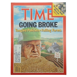 Choice of TIME Magazine 1985 Jan-feb, Man of the Year, Peter Ueberroth ...