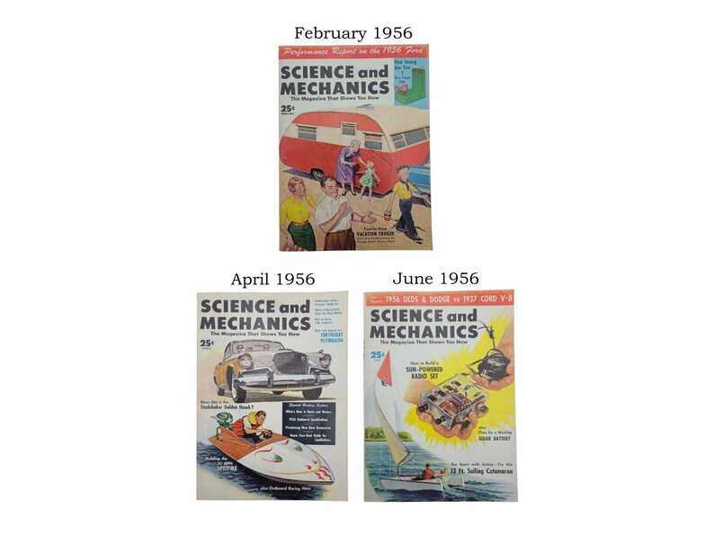 Vintage Science and Mechanics Magazines (1955–1959) | Atomic Era DIY ...