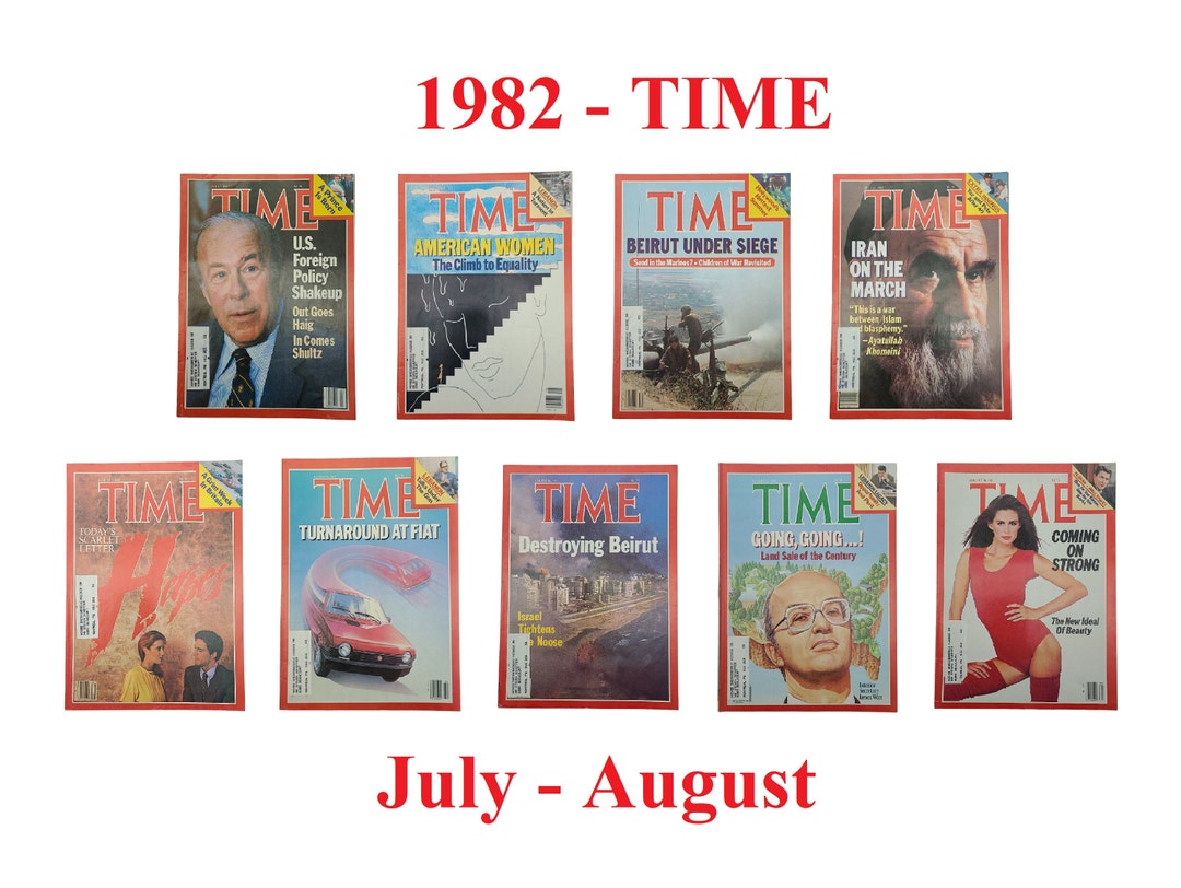 Choice of TIME Magazine – 1982 Jul-aug, Foreign Policy, American Women ...