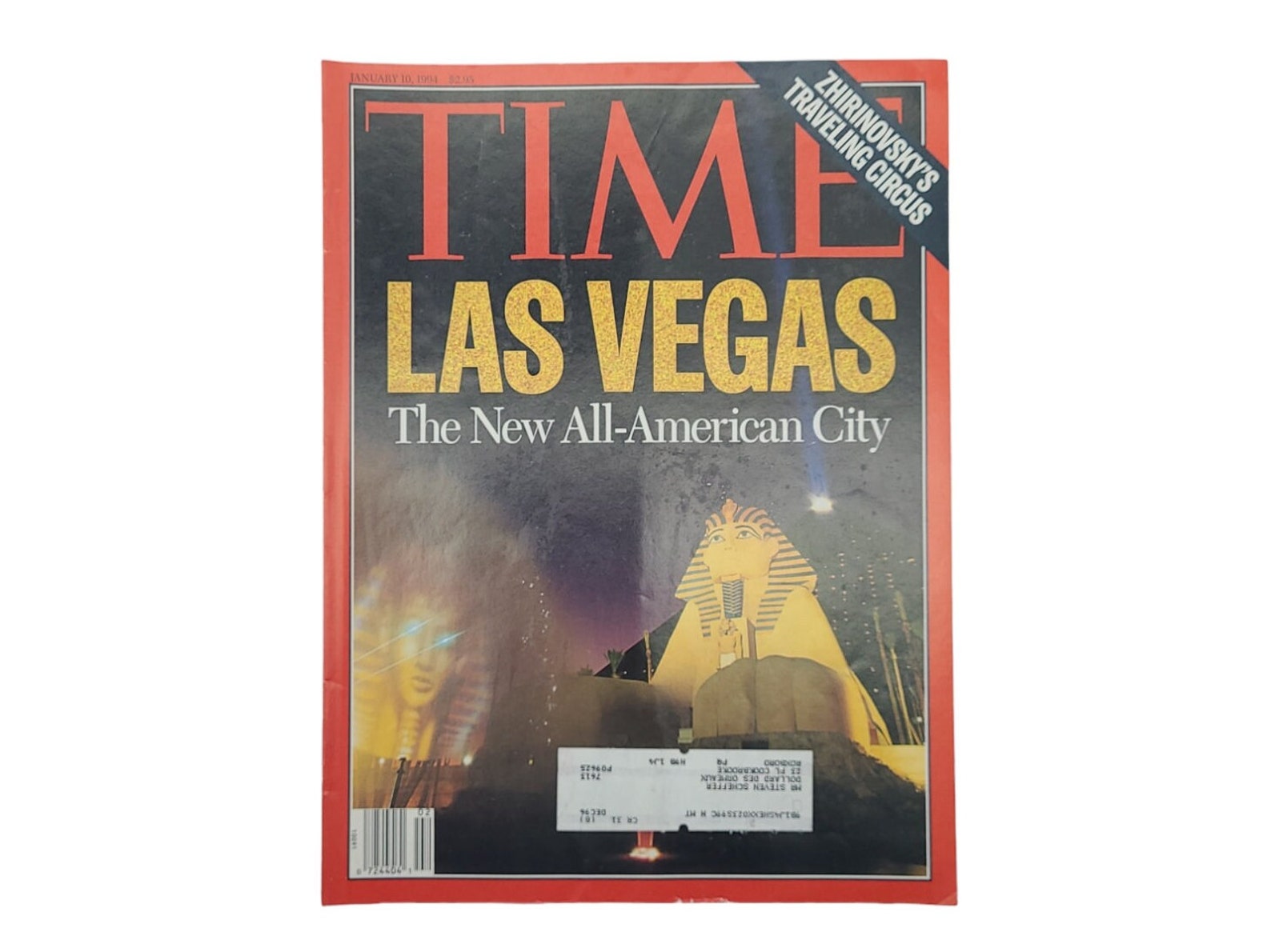 Choice of TIME Magazine – 1994 Jan-feb, Men of the Year, Las Vegas ...