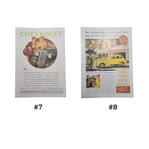 Vintage Automobile Magazine Advertisements. Original Ads From Old ...