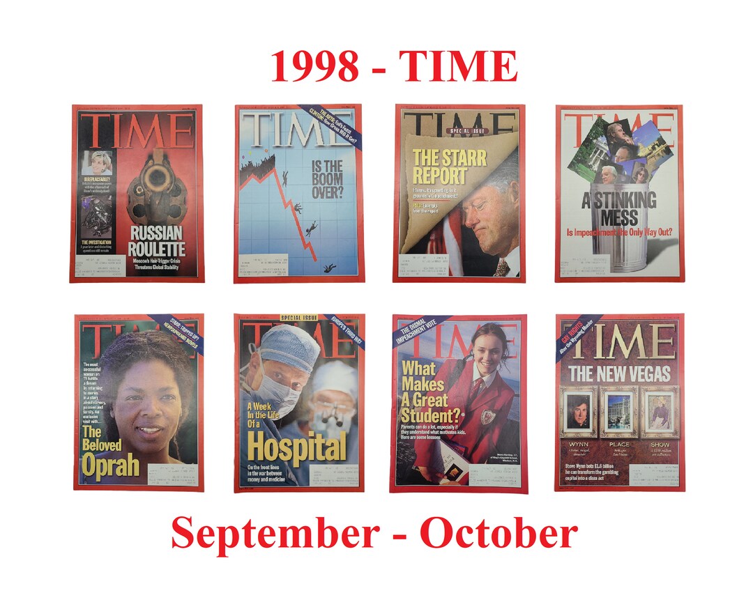 Choice of TIME Magazine – 1998 Sep-oct, Russia, Moscow, Economy, Bill ...