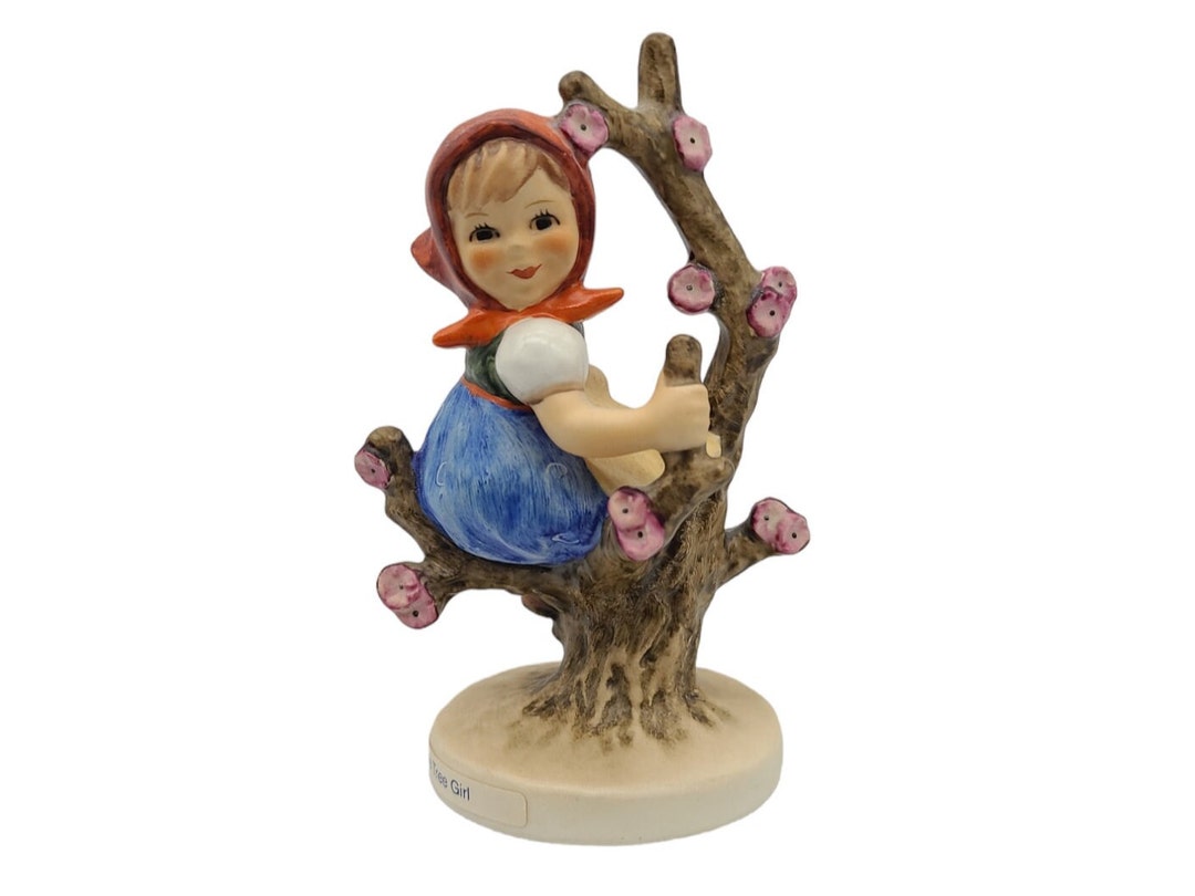 Goebel Hummel 141 apple Tree Girl TMK-6 1979-1990, West German Figurine ...