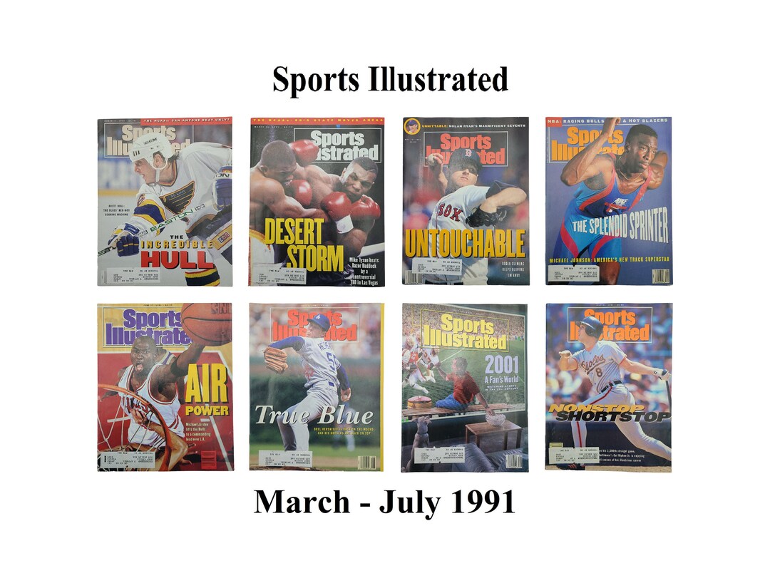 Sports Illustrated Magazines 1991, Mar-jul, Hockey, St. Louis, Boxing ...