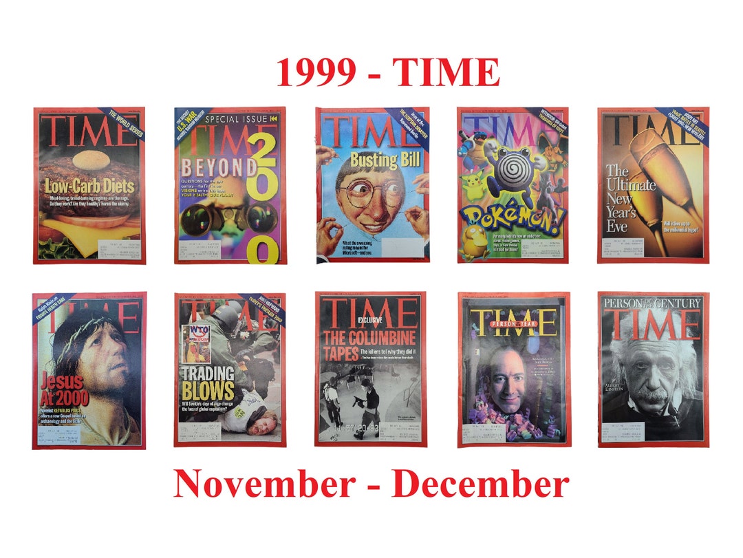Choice of TIME Magazine – 1999 Nov-dec, Person of the Century, Diet ...