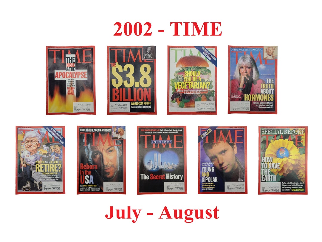 Choice of TIME Magazine – 2002 Jul-aug, Apocalypse, Worldcom ...
