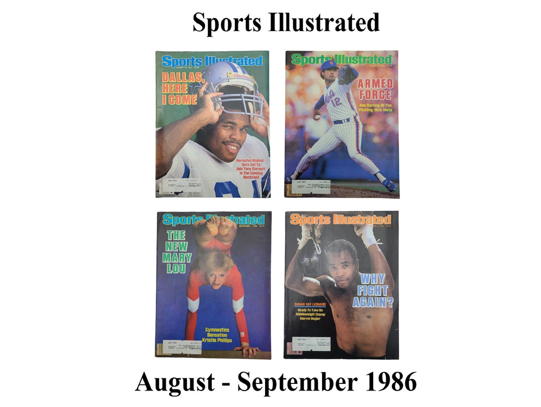 Sports Illustrated Magazines 1986 Aug-sep, Football, Dallas Cowboys ...