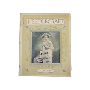 Needlecraft Magazine Issues From 1919 to 1940, Sewing, Crochet, Vintage ...