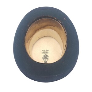 Antique Victorian Silk Plush Top Hat C.1885–1905 • J. Howard & Co ...