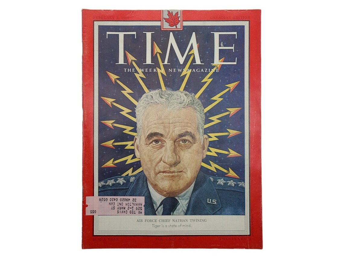 Choice of TIME Magazine – 1954 Jan-feb, Man of the Year, Atomic ...