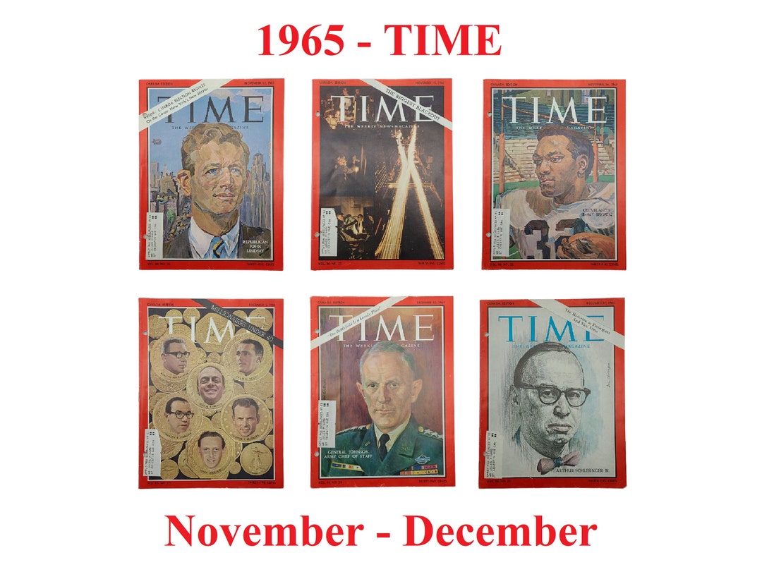 Choice of TIME Magazine – 1965 Nov-dec, New York, Blackout, Mayor, Jim ...