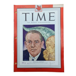 Choice of TIME Magazine – 1949 Apr-may, Art, Economy, Flight, Politics ...