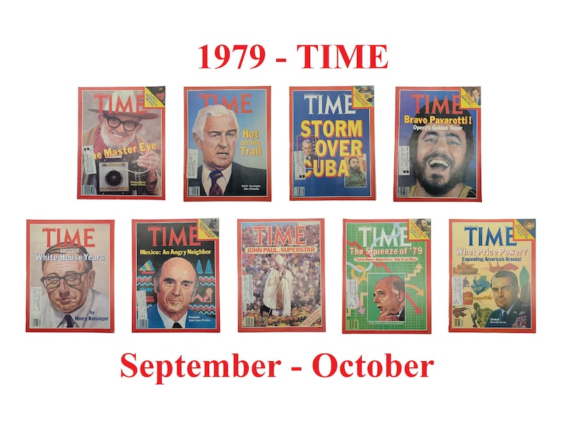 Choice of TIME Magazine – 1979 Sep-oct, Photography, Politics, Opera ...