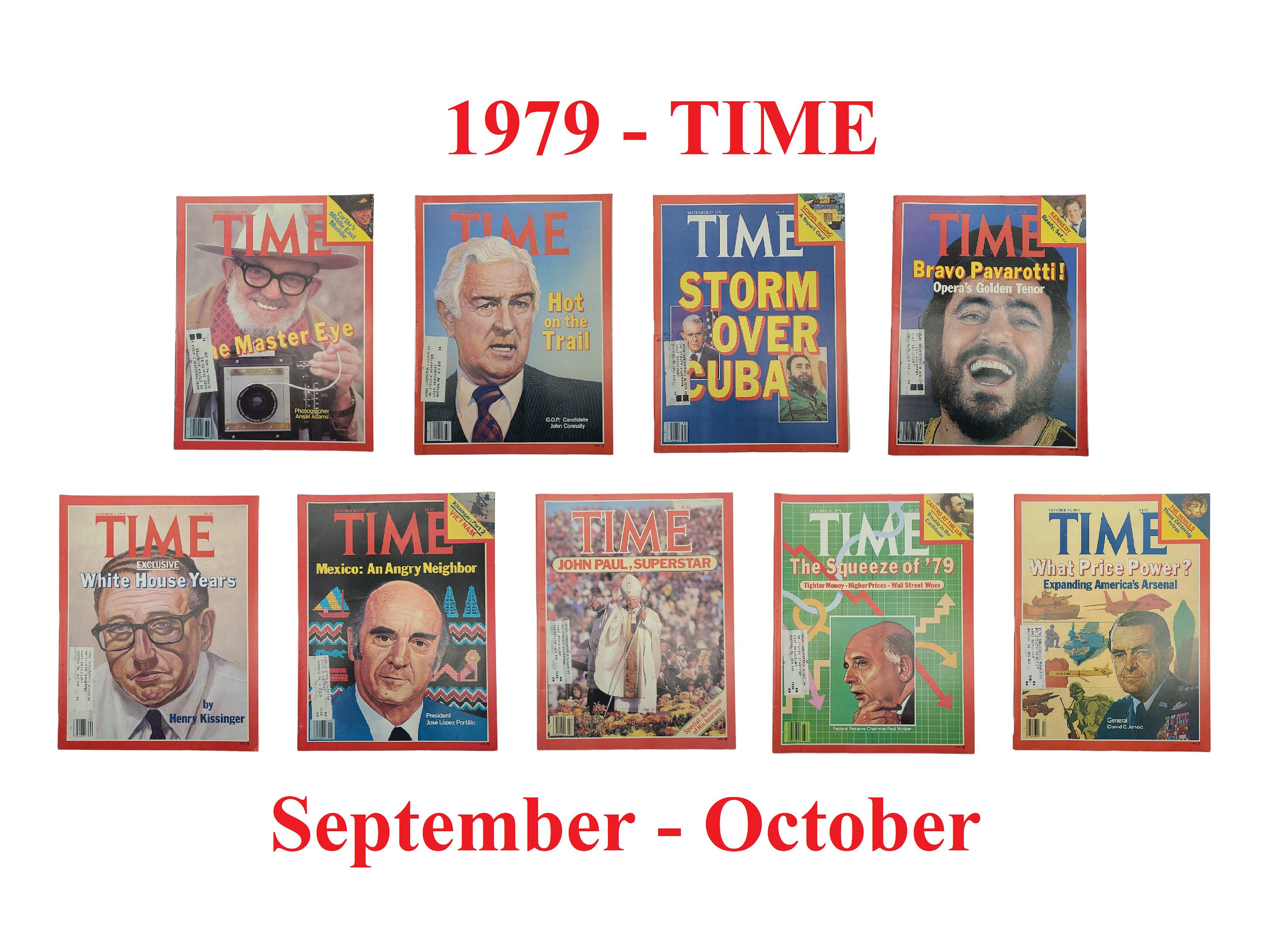 Choice of TIME Magazine 1979 Sep-oct Photography Politics - Etsy Canada