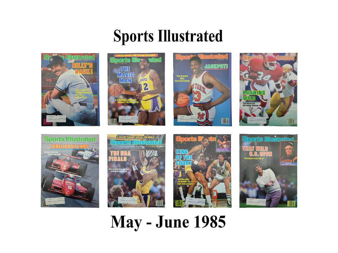 Sports Illustrated Magazines 1985 May-jun, Baseball, Yankees ...