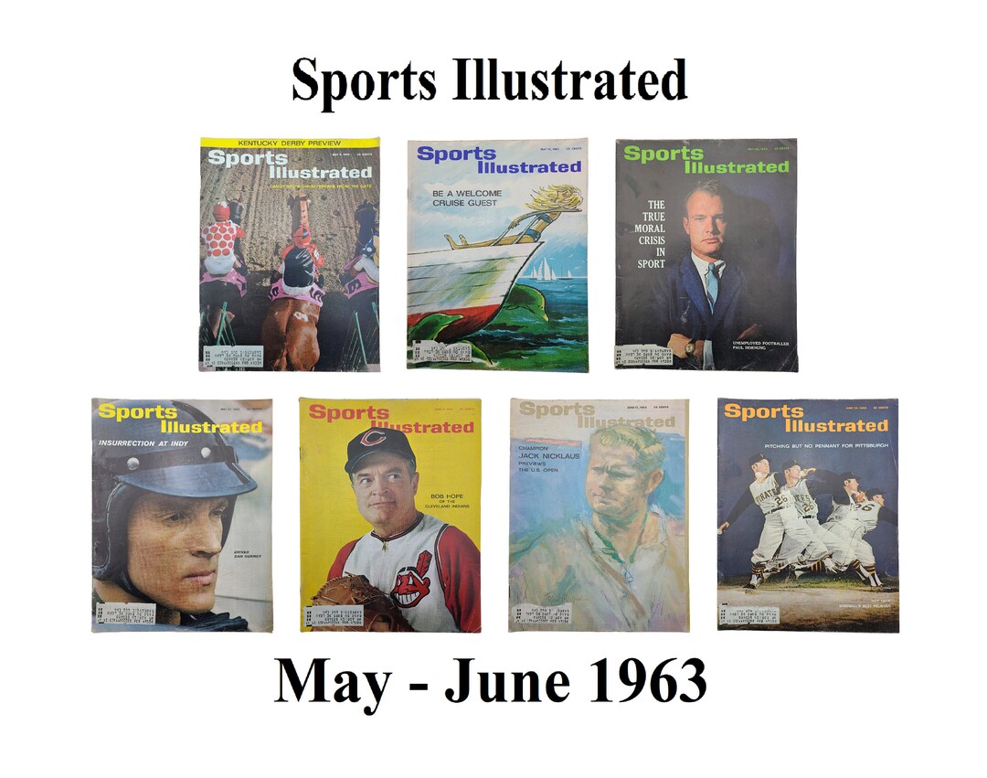 Sports Illustrated Magazines 1963 May-jun, Kentucky Derby, Cruise, Car ...