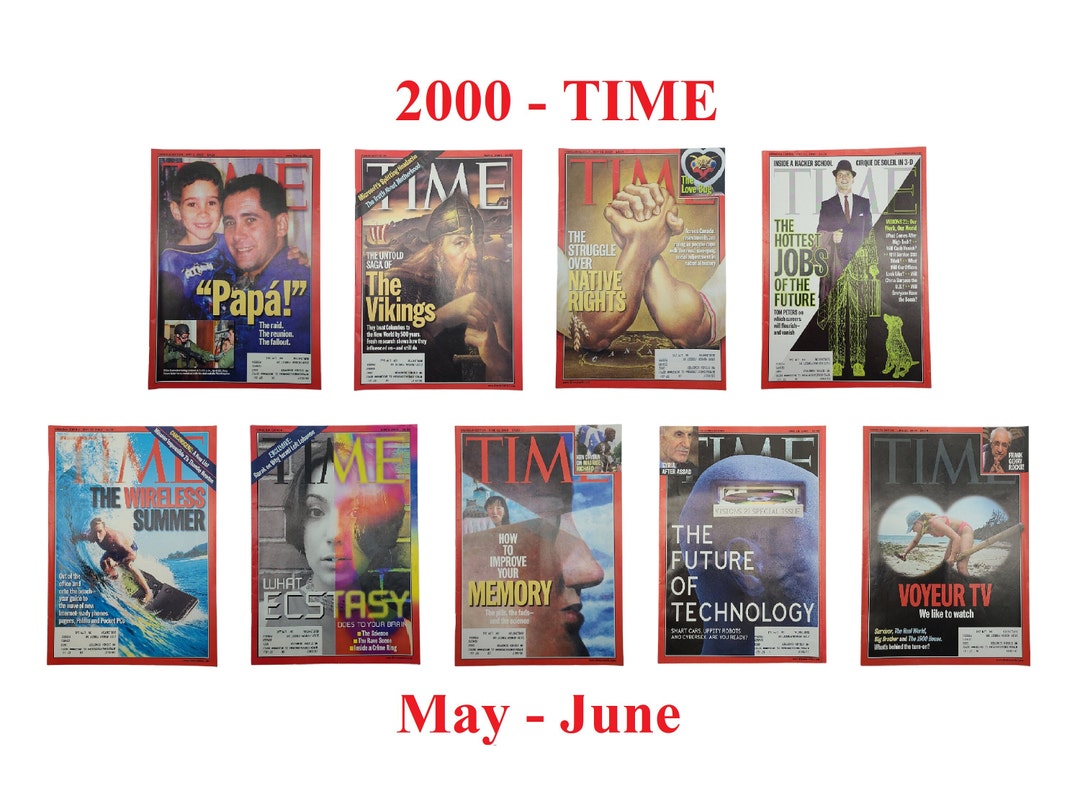 Choice of TIME Magazine 2000 May-jun, Vikings, Canadian History, Future ...