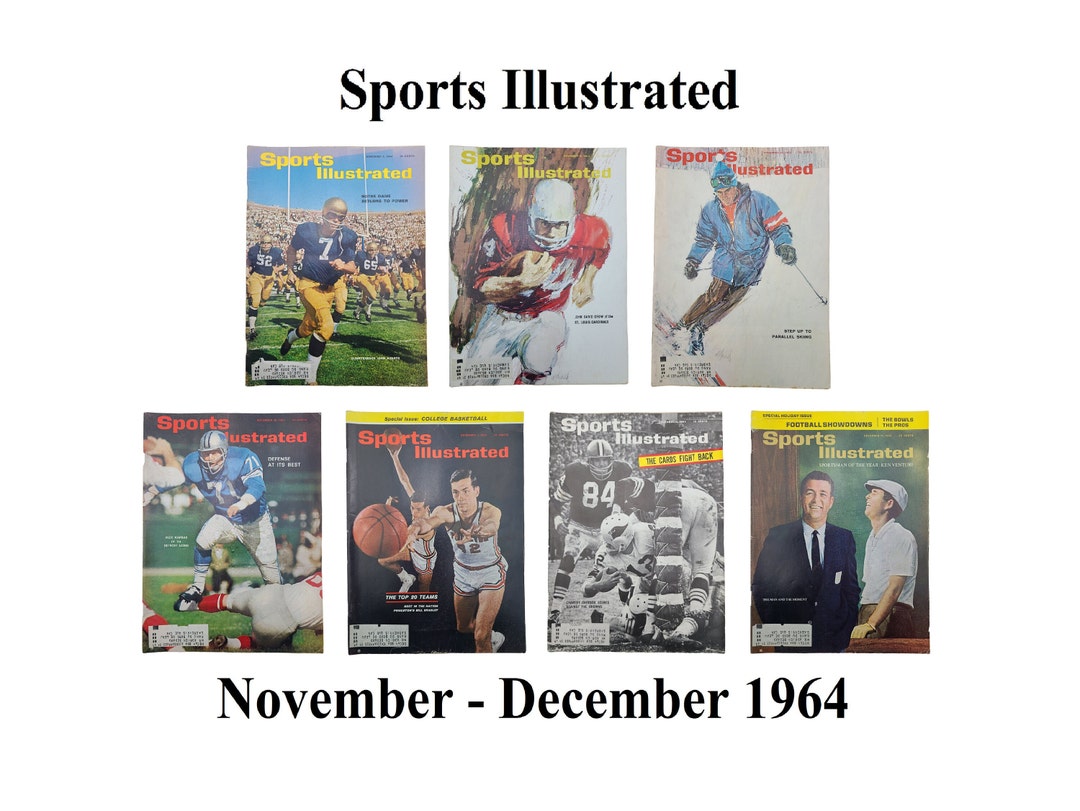 Sports Illustrated Magazines 1964 Nov-dec, Football, Notre Dame, St ...