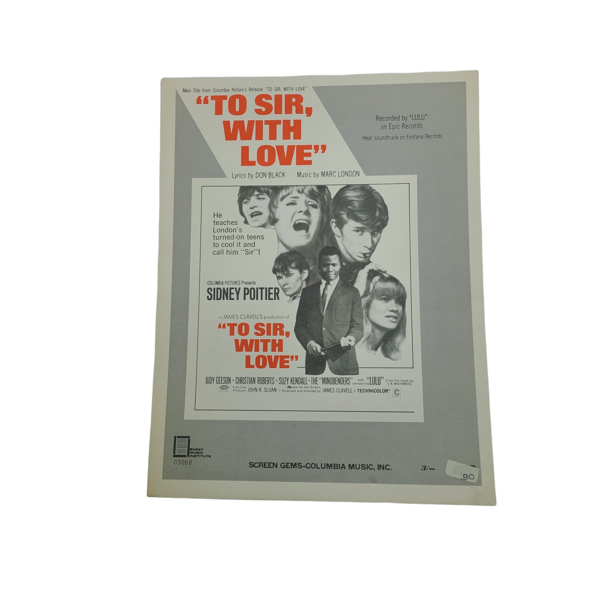 To Sir With Love Poster