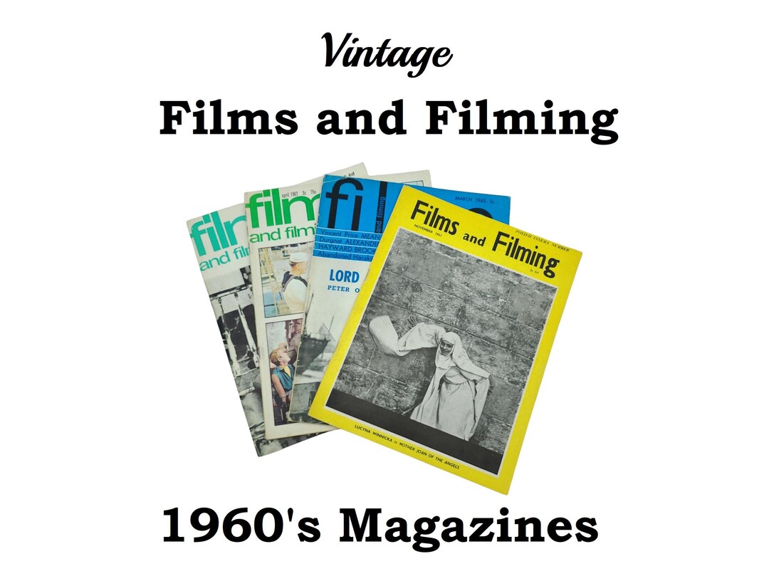 Choice of Films and Filming Magazines From the 1960's. Stories and ...