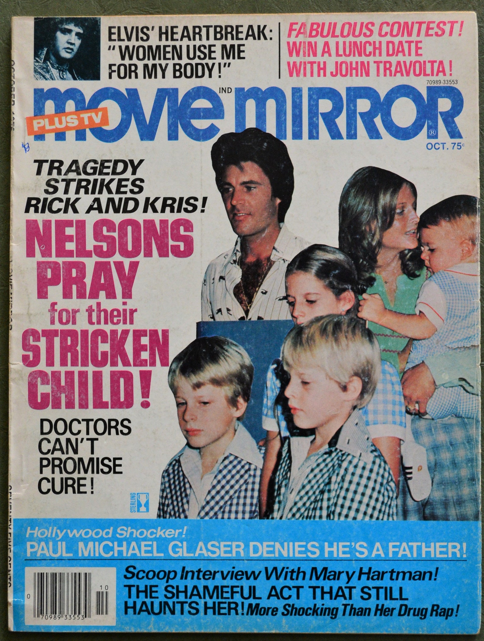 Movie Mirror Magazine October 1975 - Etsy Canada