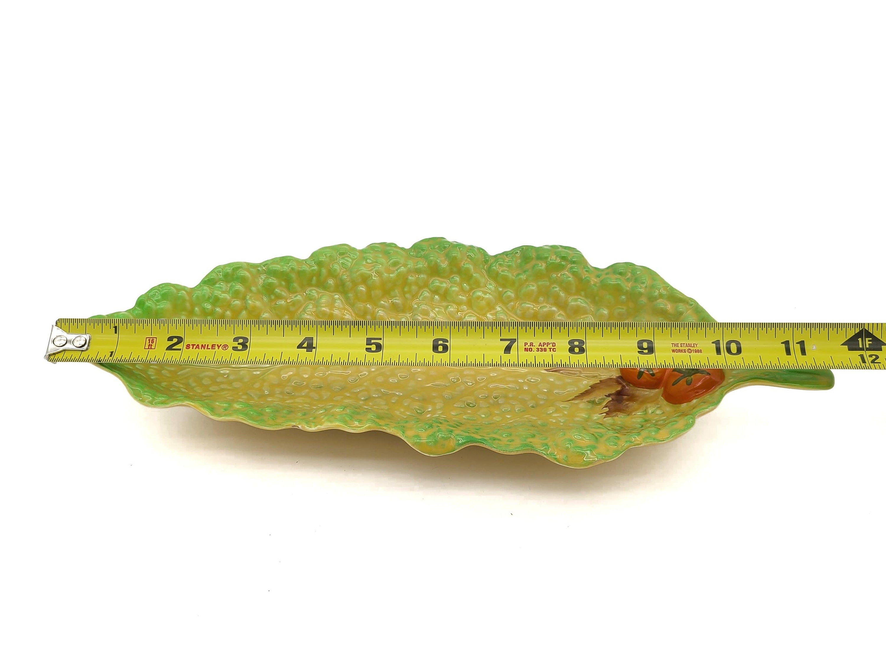 Vintage Carlton Ware Lettuce Leaf Bowl Embossed Tomatoes - Etsy.de