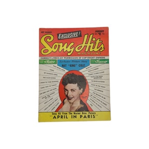 Song Hits Magazines - Lot of 8 Vintage Music Magazines, 1943-1953. Song ...