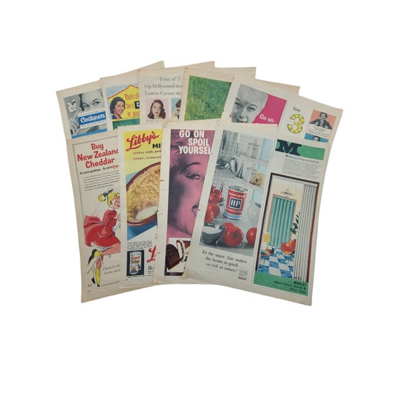 Advertisements In Magazines For Products