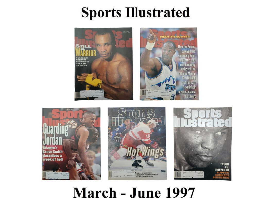 Sports Illustrated Magazines 1997 Mar-jun, Boxing, Tyson, Holyfield ...