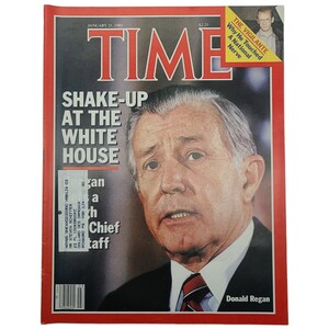 Choice of TIME Magazine 1985 Jan-feb, Man of the Year, Peter Ueberroth ...