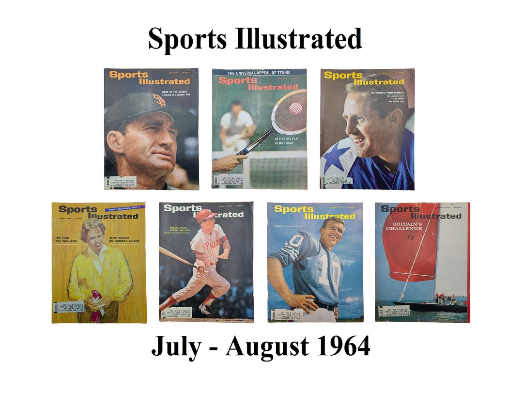 Sports Illustrated Magazines 1964 Jul-aug, Baseball, San Francisco ...