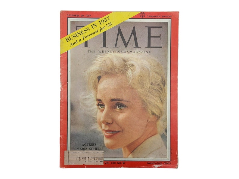 Choice of TIME Magazine – 1957 Dec, John Kennedy, Richard Nixon, NATO ...