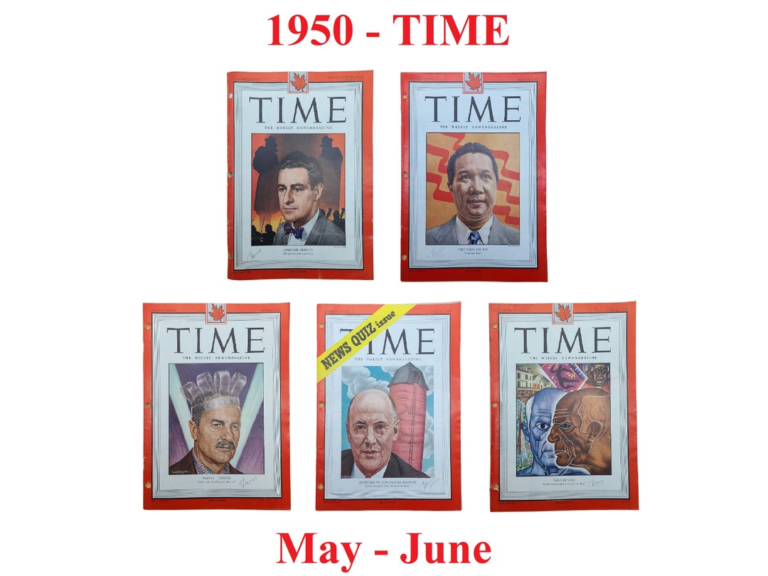 Choice of TIME Magazine – 1950 May-jun, Opera Composer Menotti, Viet ...