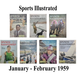 Sports Illustrated Magazines 1959 Jan-feb, Pheasant Shoot, Nevada ...