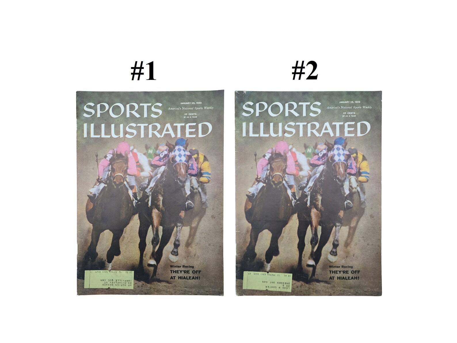 Sports Illustrated Magazines 1959 Jan-feb, Pheasant Shoot, Nevada ...