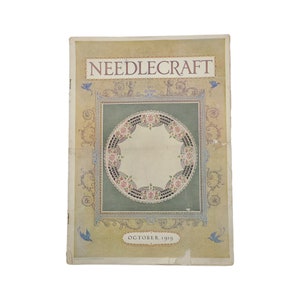 Needlecraft Magazine Issues From 1919 to 1940, Sewing, Crochet, Vintage ...