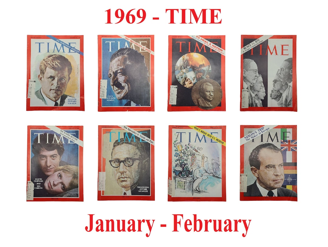 Choice of TIME Magazine – 1969 Jan - Feb, Edward Kennedy, Democrat ...