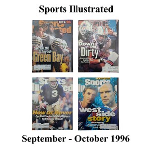 Sports Illustrated Magazines 1996 Sep-oct, Football, Green Bay, Super ...