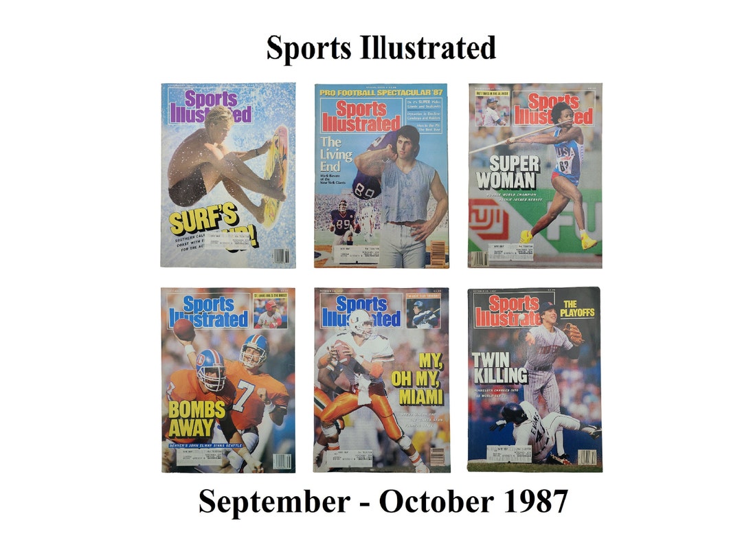Sports Illustrated Magazines 1987 Sep-oct, Surfing, California ...