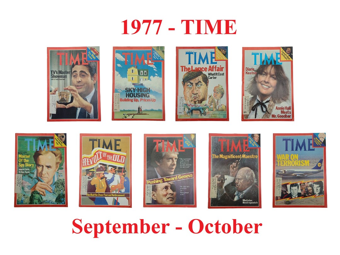 Choice of TIME Magazine – 1977 Sep-oct, ABC TV, Housing, Jimmy Carter ...