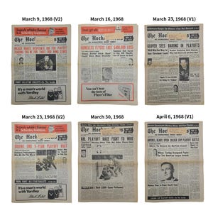 The Hockey News - Choice of Original 1968 Issue. Sports History ...