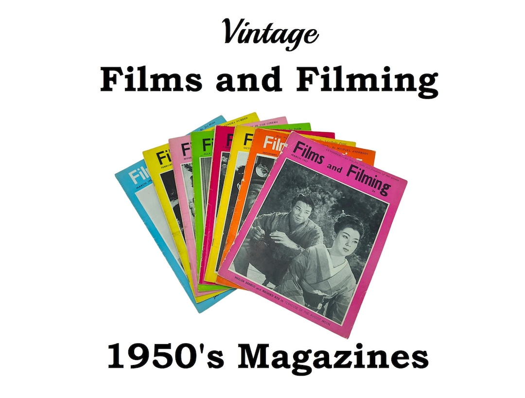 Choice of Films and Filming Magazines From the 1950's. Stories and ...