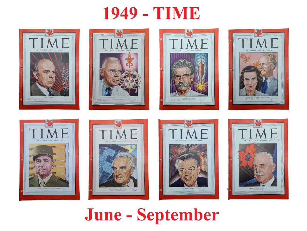 Choice of TIME Magazine – 1949 Jun-sep, Germany, Medicine, Albert ...
