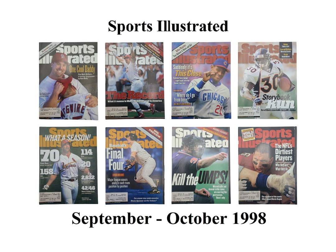 Sports Illustrated Magazines 1998 Sep-oct, Baseball, St. Louis ...