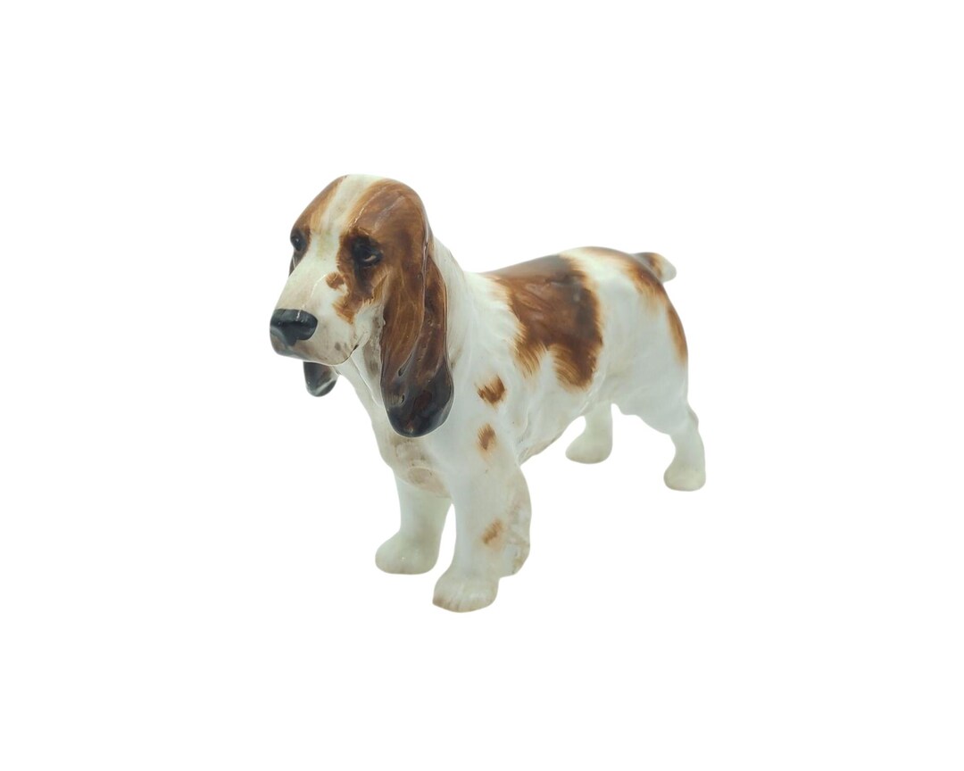 Royal Doulton Cocker Spaniel Standing Brown & White HN 1037 Issued 1931 ...