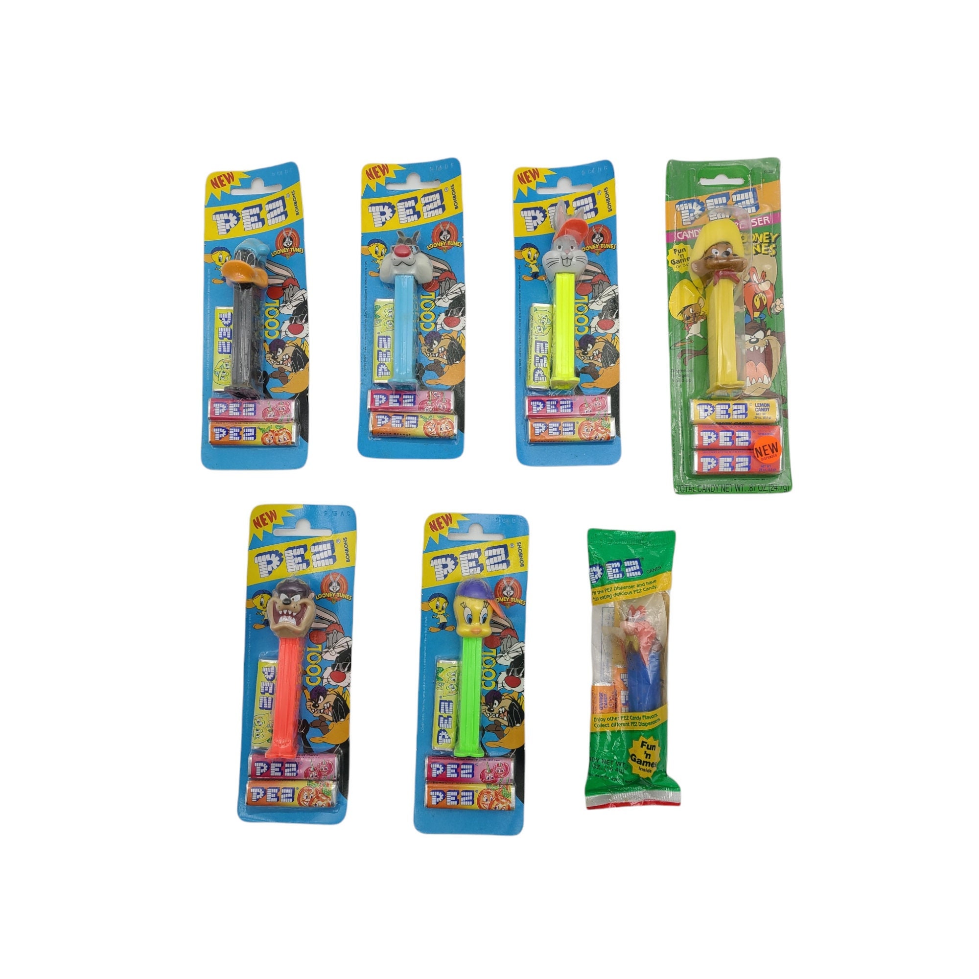 Looney Toons PEZ Dispensers in Original Packaging, Pick the Characters ...