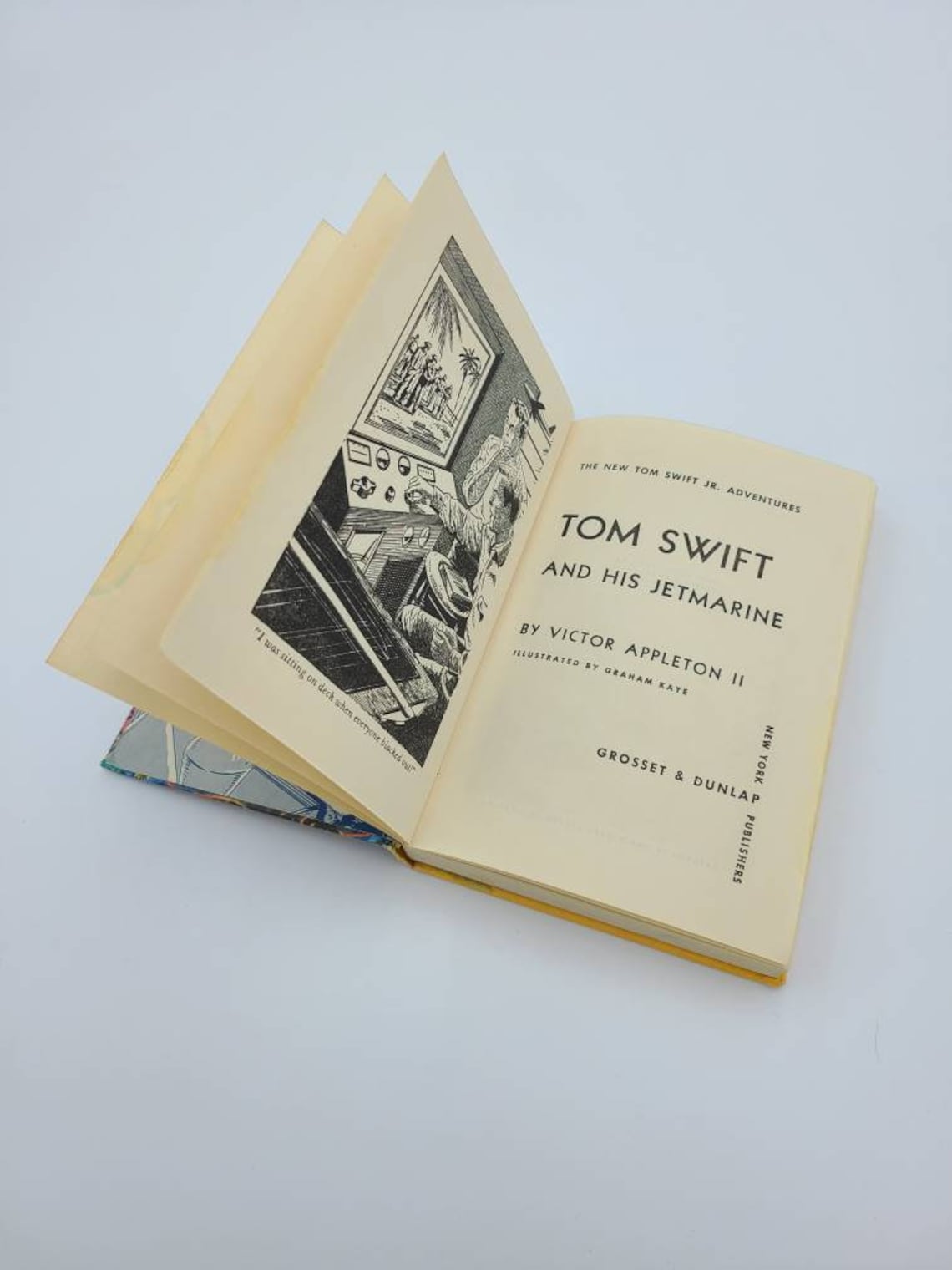 The New Tom Swift Jr. Adventures Tom Swift and His Jetmarine - Etsy