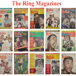 THE RING Boxing Magazines. Choice of Issues From 1948-1974. Robinson ...