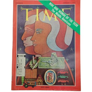 Choice of TIME Magazine – 1970 Jan - Feb, Man and Woman of the Year ...